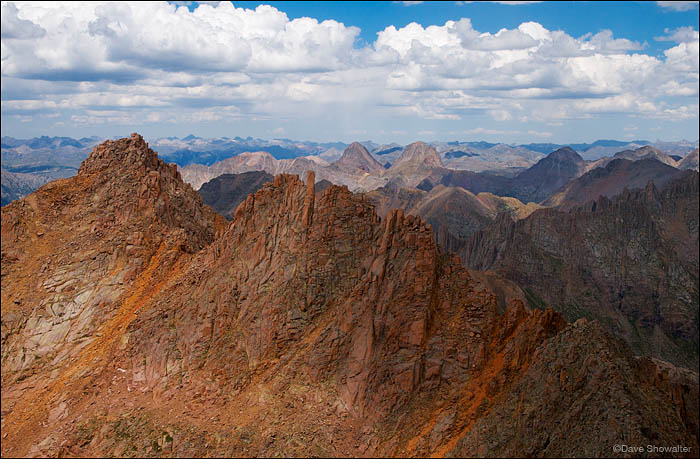 Sunlight Peak and Sunlight Spire | Weminuche Wilderness Area, Colorado ...