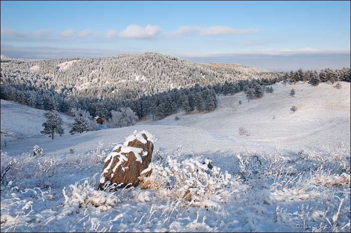 White Ranch Winter Landscape | White Ranch Park, Jefferson County Open ...