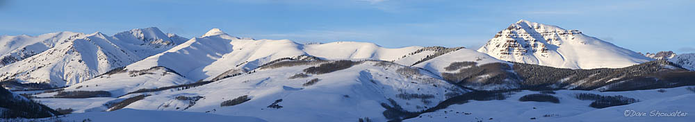 Elk Mountains Panorama | Near Crested Butte, Colorado | Dave Showalter ...